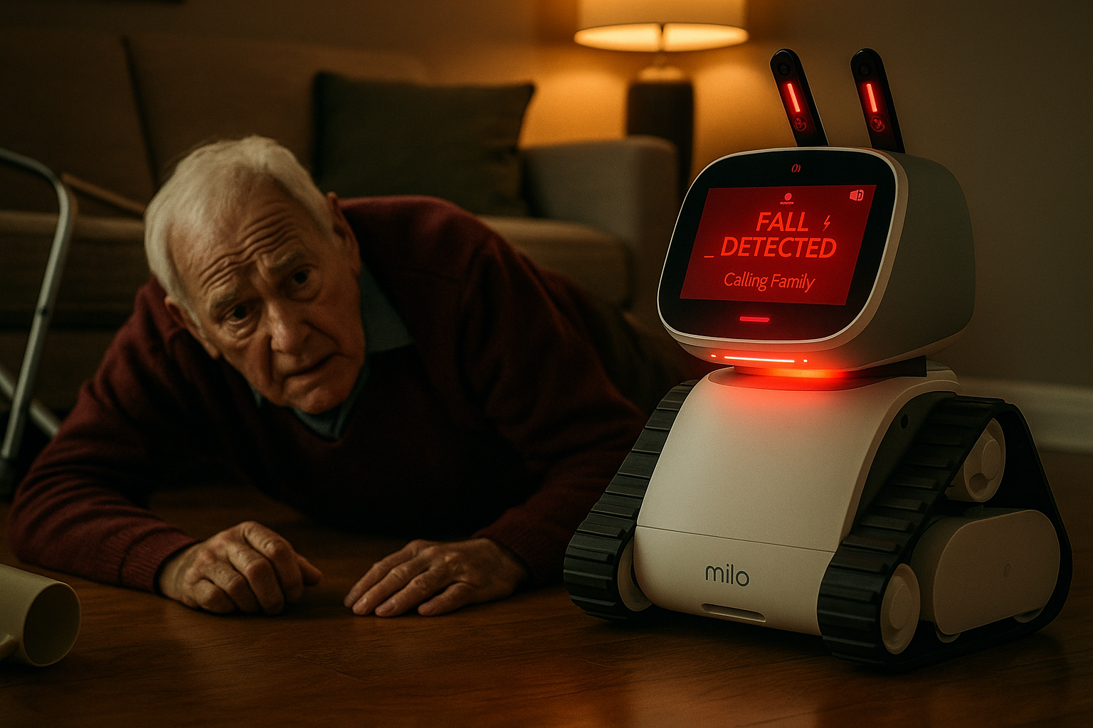 Milo - Your AI Care Companion for Elderly Safety & Companionship